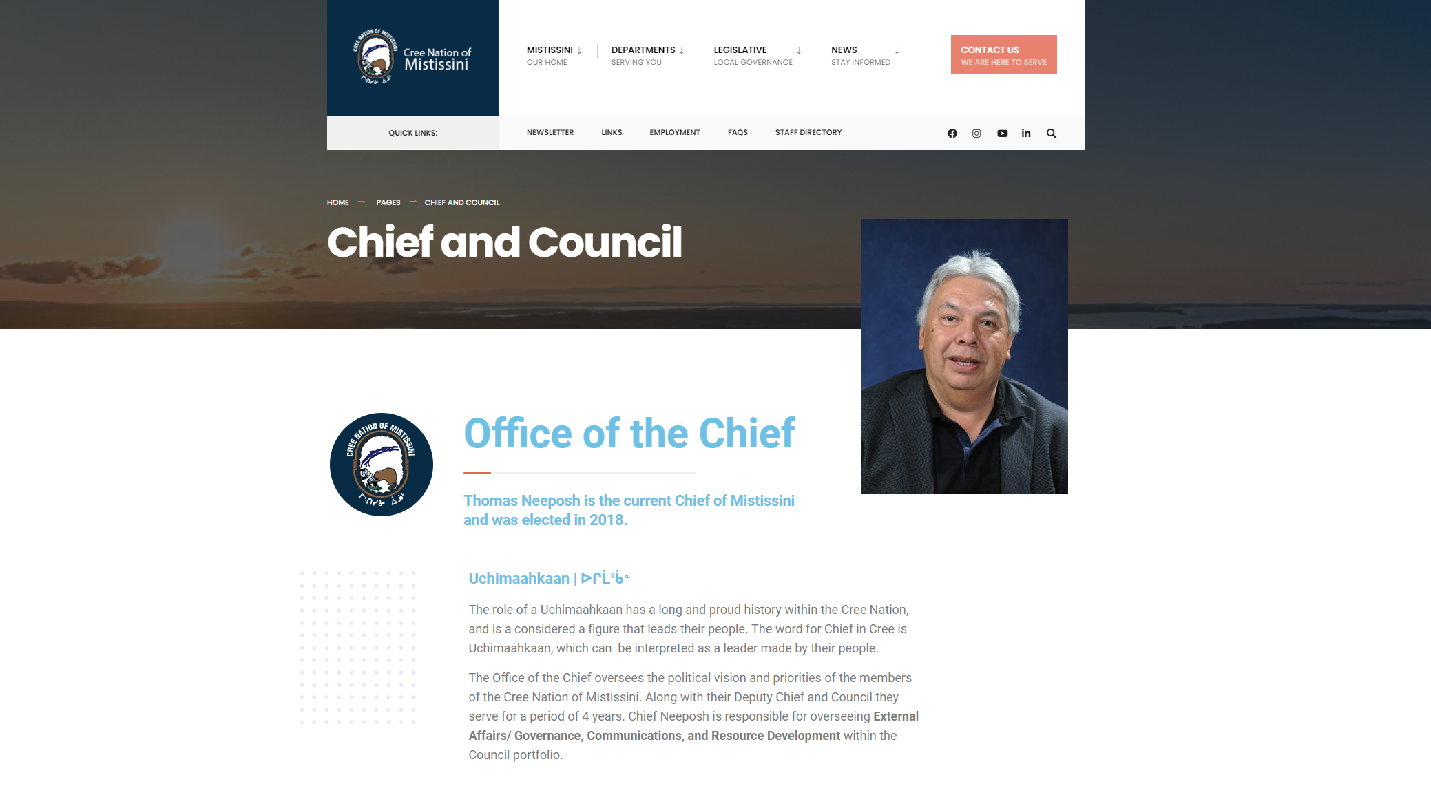 Start — Cree Nation of Mistissini